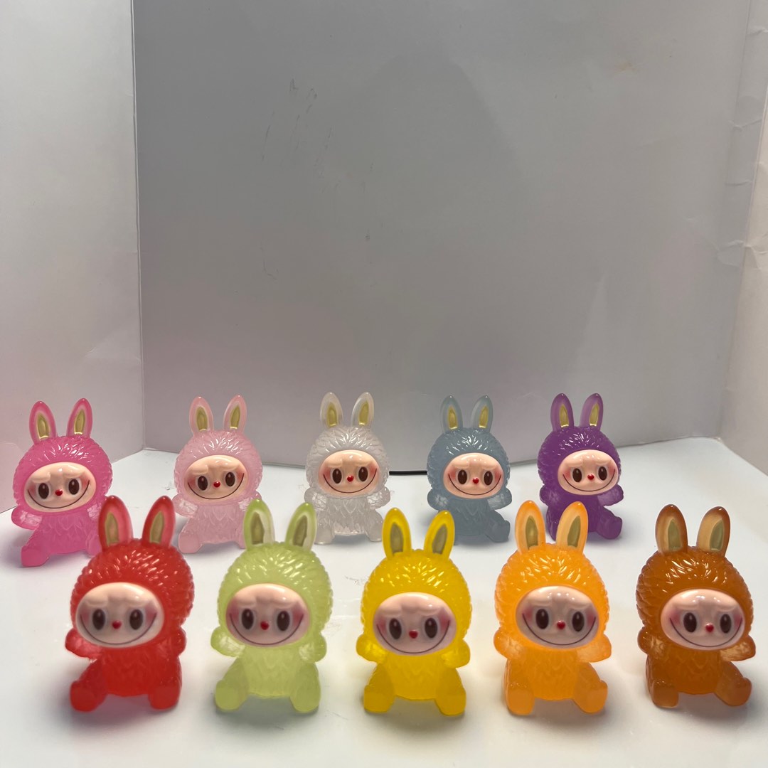 Luminous Sitting Labubu DIY Glow in the Dark, Hobbies & Toys, Toys ...