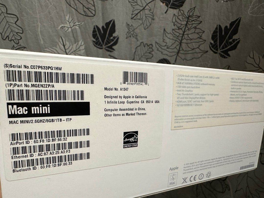 Mac mini OS X Yosemite, Computers & Tech, Desktops on Carousell