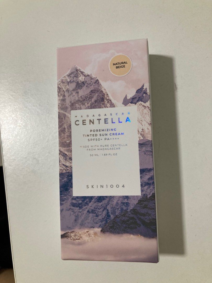 Madagascar centella poremizing tinted sun cream spf 50 pa++++, Beauty ...