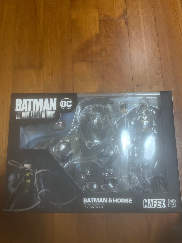 Mafex 205 Batman & Horse The Dark Knight Returns, Hobbies & Toys, Toys & Games on Carousell
