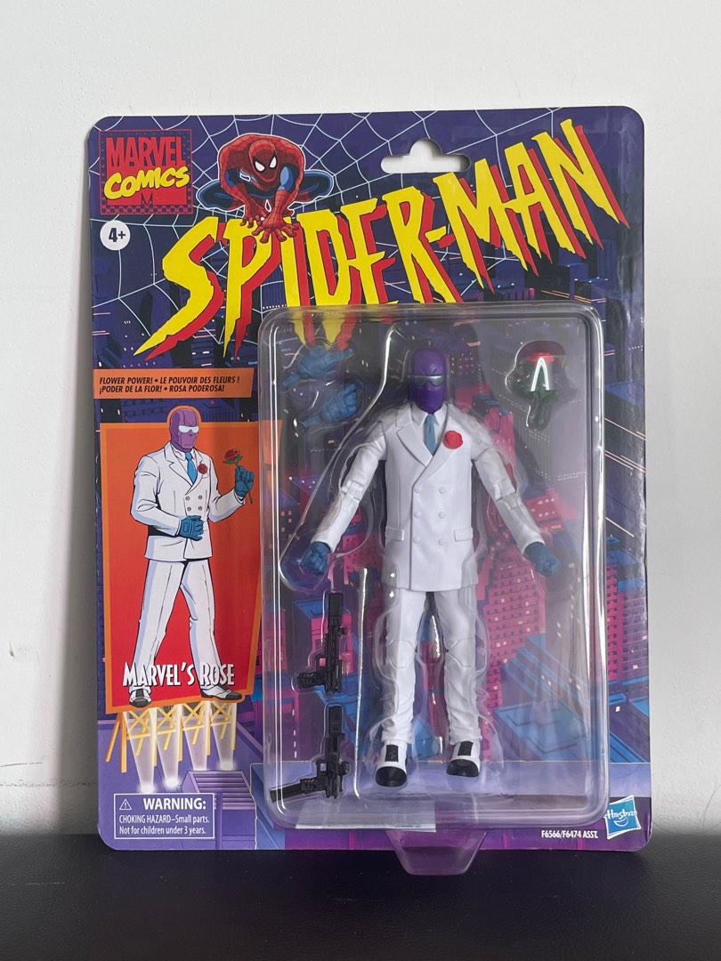 Marvel Legends Rose Spiderman retro wave, Hobbies & Toys, Toys & Games ...
