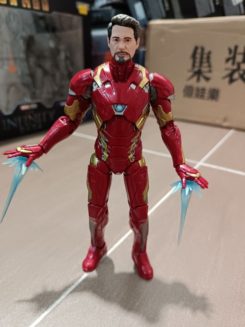 Marvel legends ZD Toys Tony Stark HEAD Only #Figure #Game #Toy, Hobbies ...