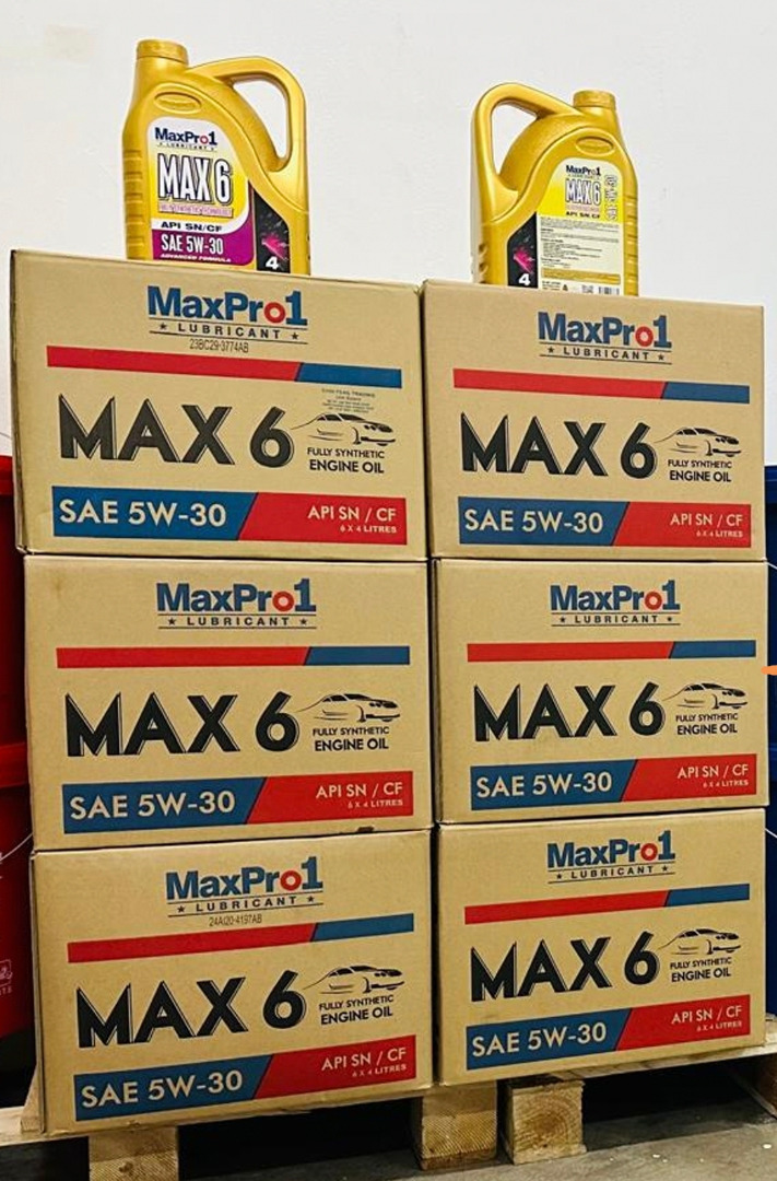 MaxPro1 Max 6 SAE 5W-30 Engine Oil (Product of Singapore), Car ...