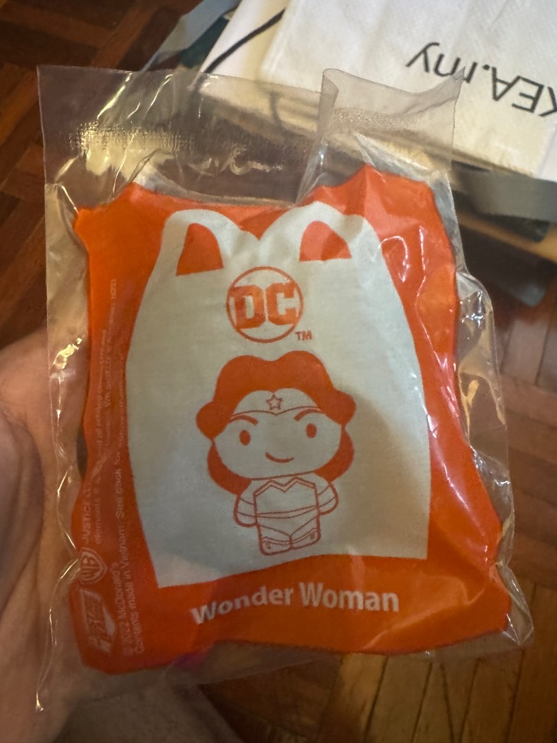 McDonald Wonder Woman Plush Toy, Hobbies & Toys, Toys & Games on Carousell