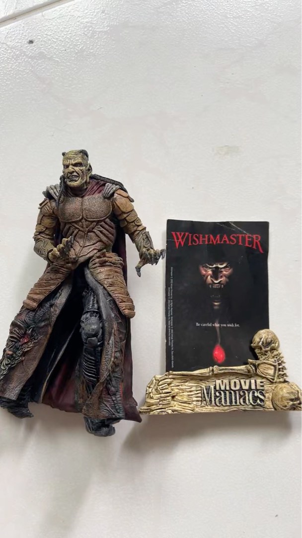 McFarlane Movie Maniacs Wishmaster Action Figure, Hobbies & Toys, Toys ...