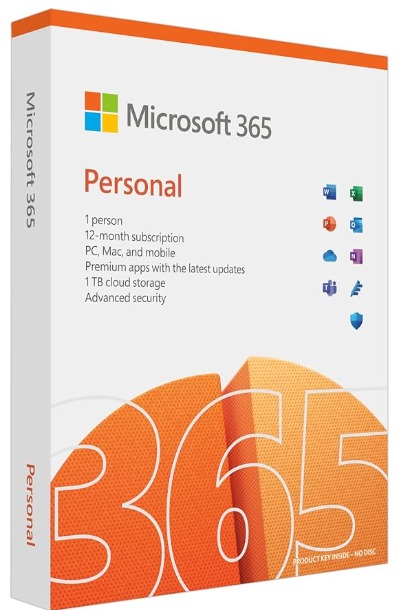 Microsoft M365 Personal Subscription English 1 Year Subscription ...