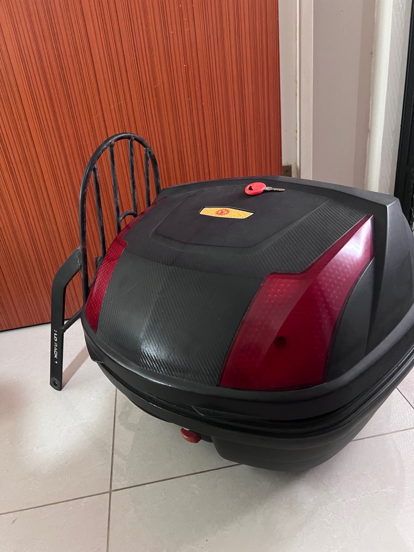 Motorcycle box, Motorcycles, Motorcycle Accessories on Carousell