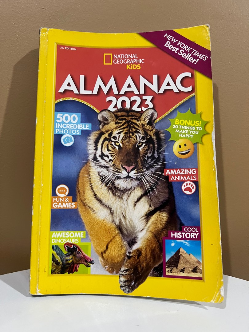 National Geographic Almanac 2023, Hobbies & Toys, Books & Magazines ...