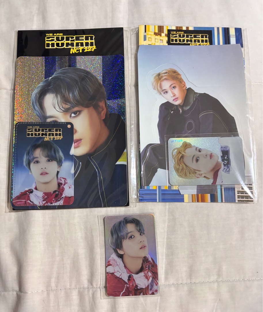 NCT 127 Haechan Cardholder Mark standee photocards, Hobbies & Toys ...