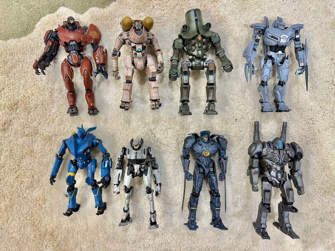 Neca Bootleg Pacific Rim Jaeger robot mecha 8 figures collection ...
