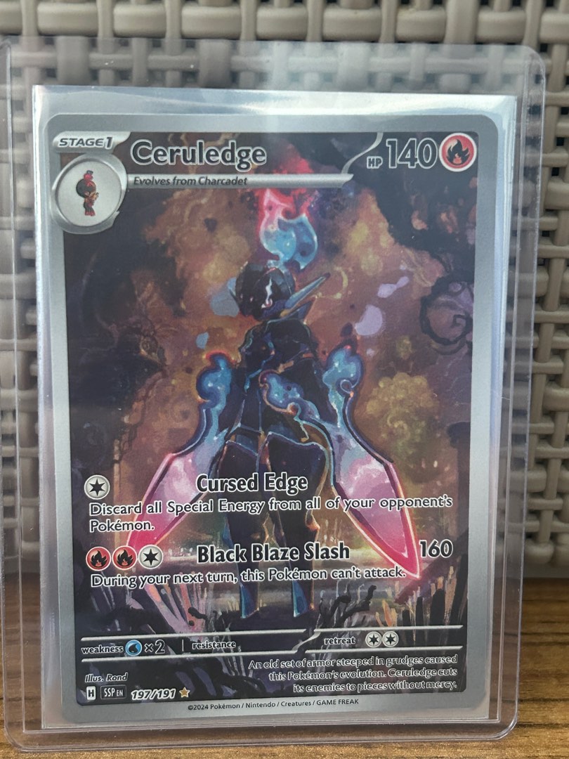 (NEW) Ceruledge #197 Surging Sparks IR, Hobbies & Toys, Toys & Games on ...