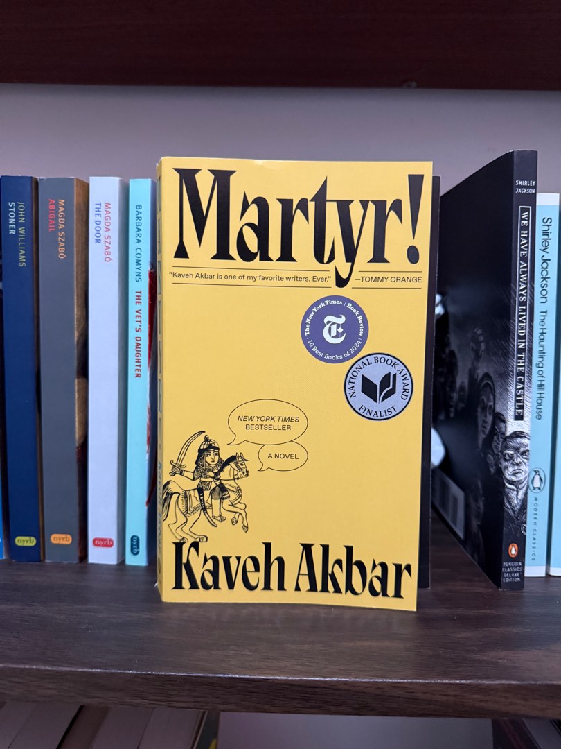 NEW Martyr! by Kaveh Akbar | One of the Best Books of 2024, Hobbies ...