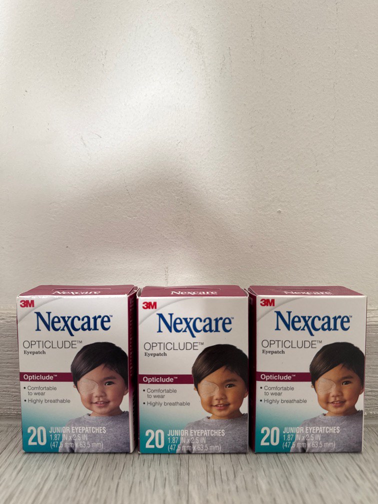 Nexcare Opticlude Eye Patch, Beauty & Personal Care, Face, Face Care ...