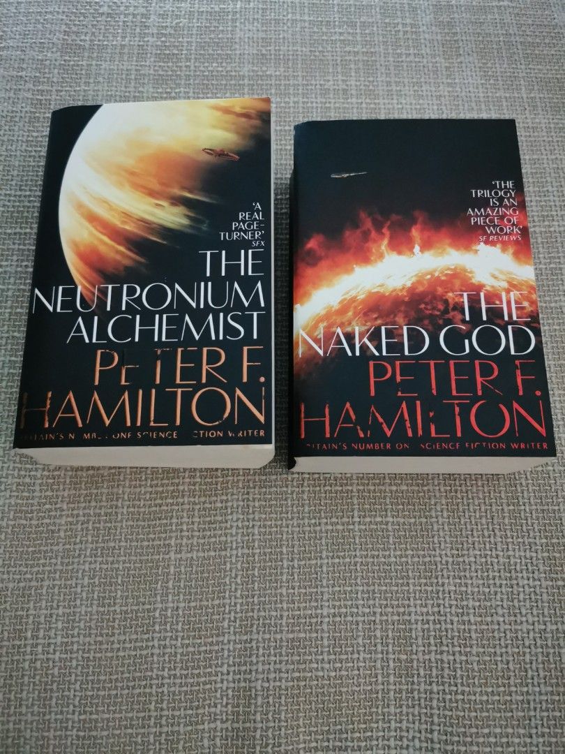 Night's Dawn Series (The Naked God, The Neutronium Alchemist) by Peter ...