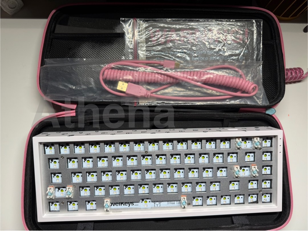 NK65 Milkshake Barebone keyboard, Computers & Tech, Parts & Accessories ...