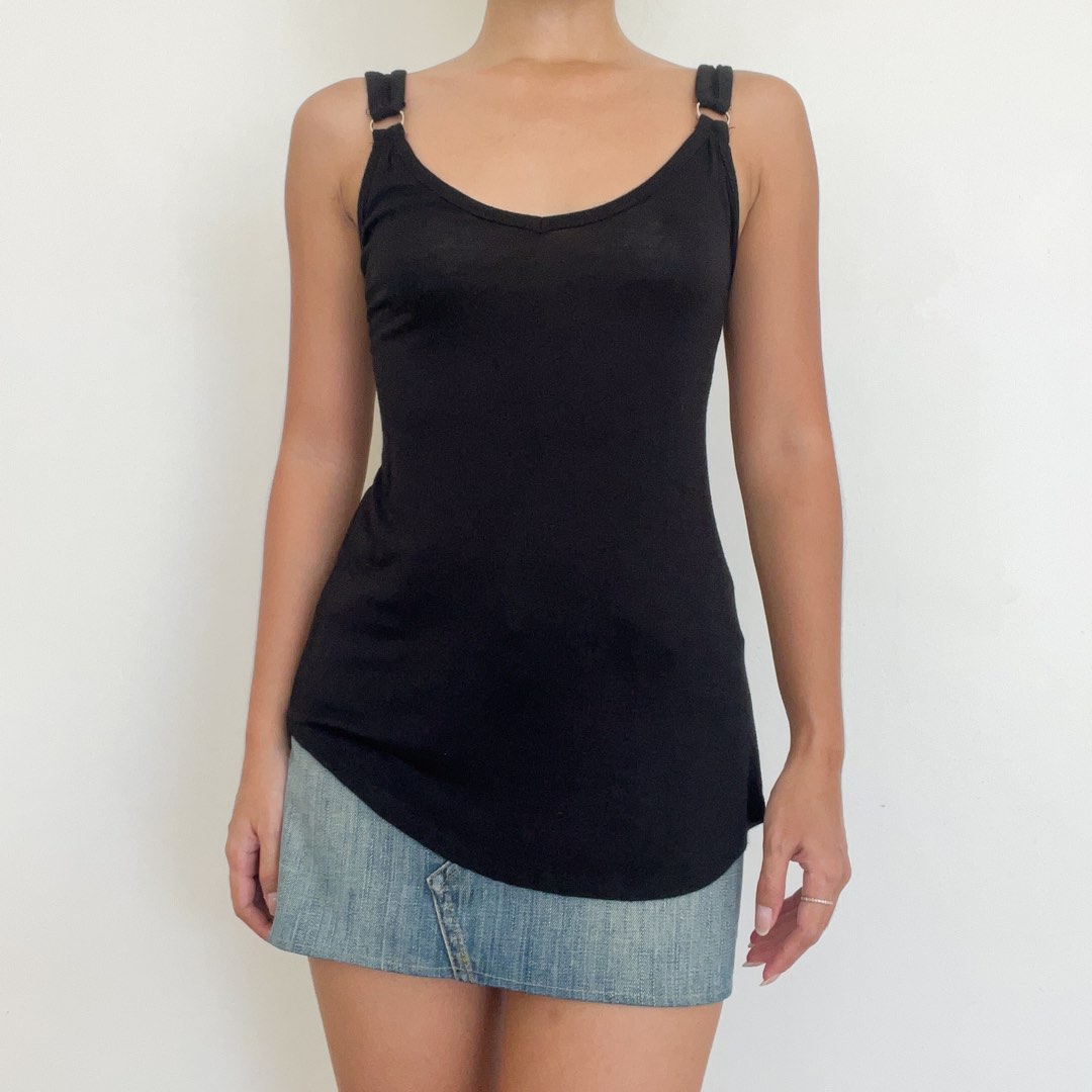 NO BOUNDARIES black ring top, Women's Fashion, Tops, Others Tops on ...