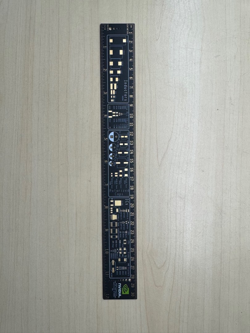 NVIDIA 30cm Ruler, Computers & Tech, Parts & Accessories, Computer ...