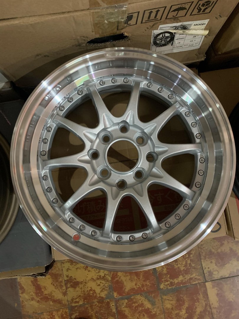 Offset mags 15s, Car Parts & Accessories, Mags and Tires on Carousell