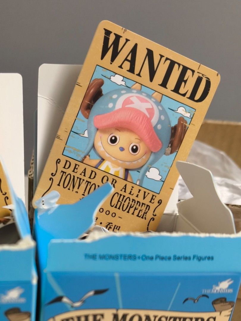 One Piece Labubu (Chopper), Hobbies & Toys, Toys & Games on Carousell