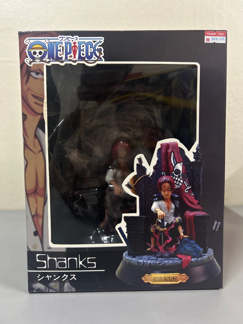One Piece Red Hair Shanks - Sitting, Hobbies & Toys, Collectibles ...