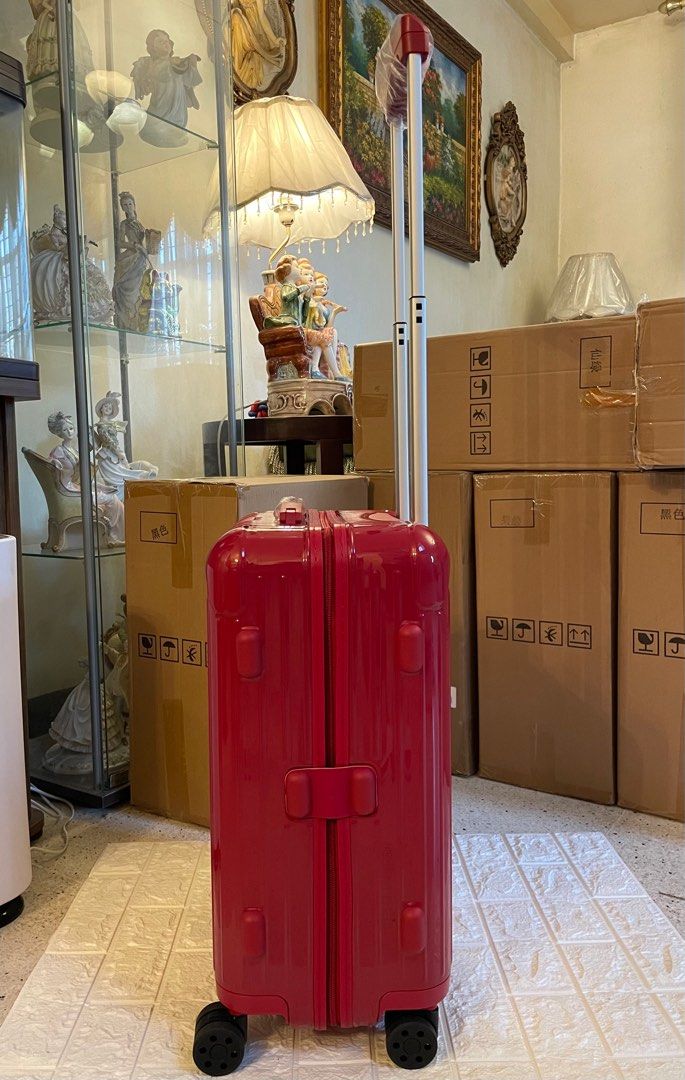 ORDER NOW DELIVER NOW!! Polycarbonate Raspberry Pink Cabin Suitcase ...