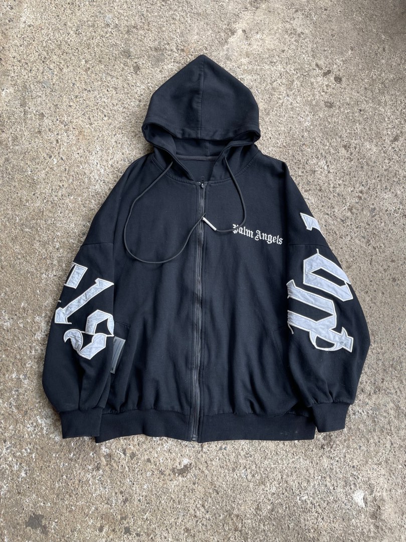 Palm Angels Spell Out, Men's Fashion, Coats, Jackets and Outerwear on ...