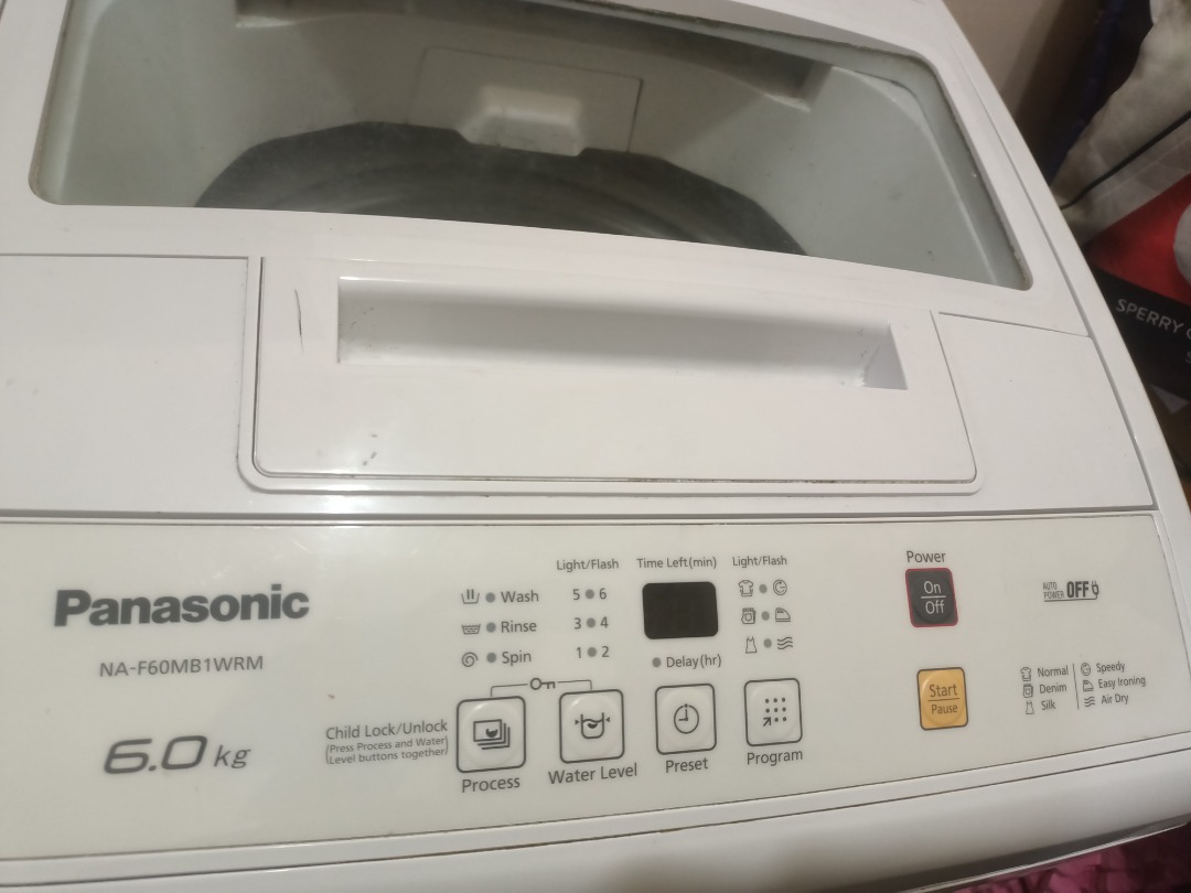 Panasonic Automatic Washing Machine, Furniture & Home Living, Furniture ...