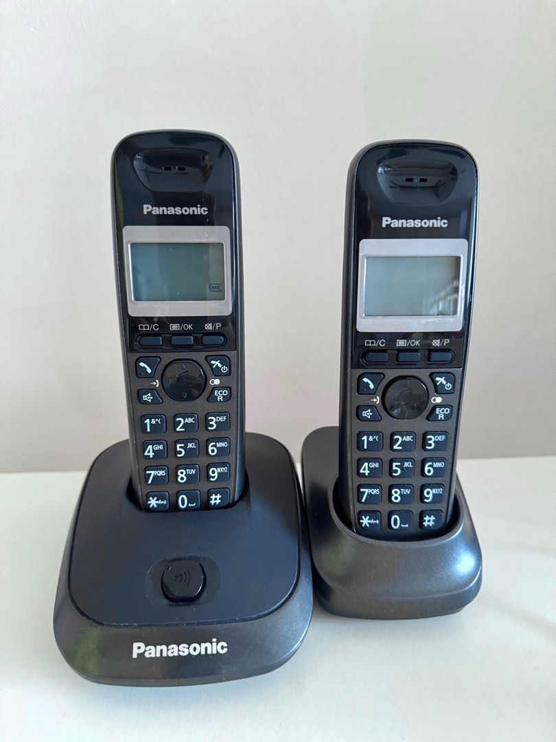 Panasonic Dual Twin Digital Cordless Phones, TV & Home Appliances ...