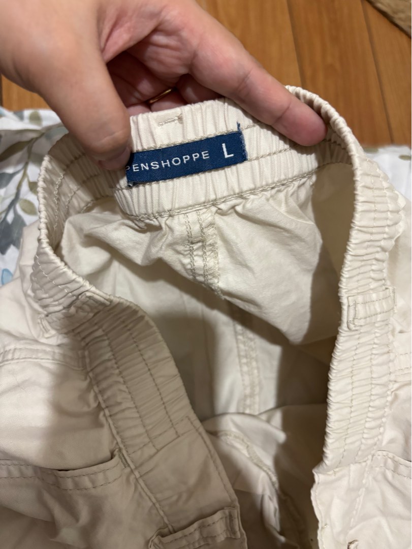 Penshoppe Straight Fit Cargo Trouser, Men's Fashion, Bottoms, Trousers ...