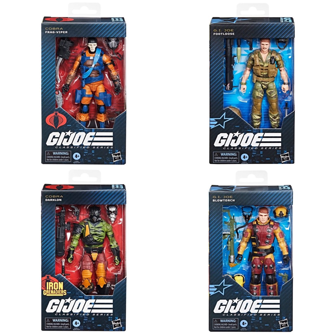 [PO] Hasbro GI G.I. Joe Classified Series Frag Viper, Blowtorch ...