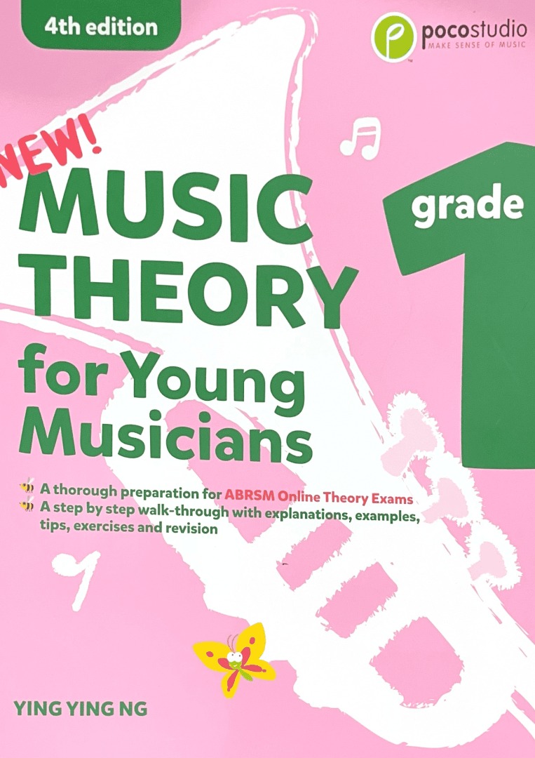 Poco Studio Music Theory for Young Musicians 4th Edition Grade 1, Grade ...