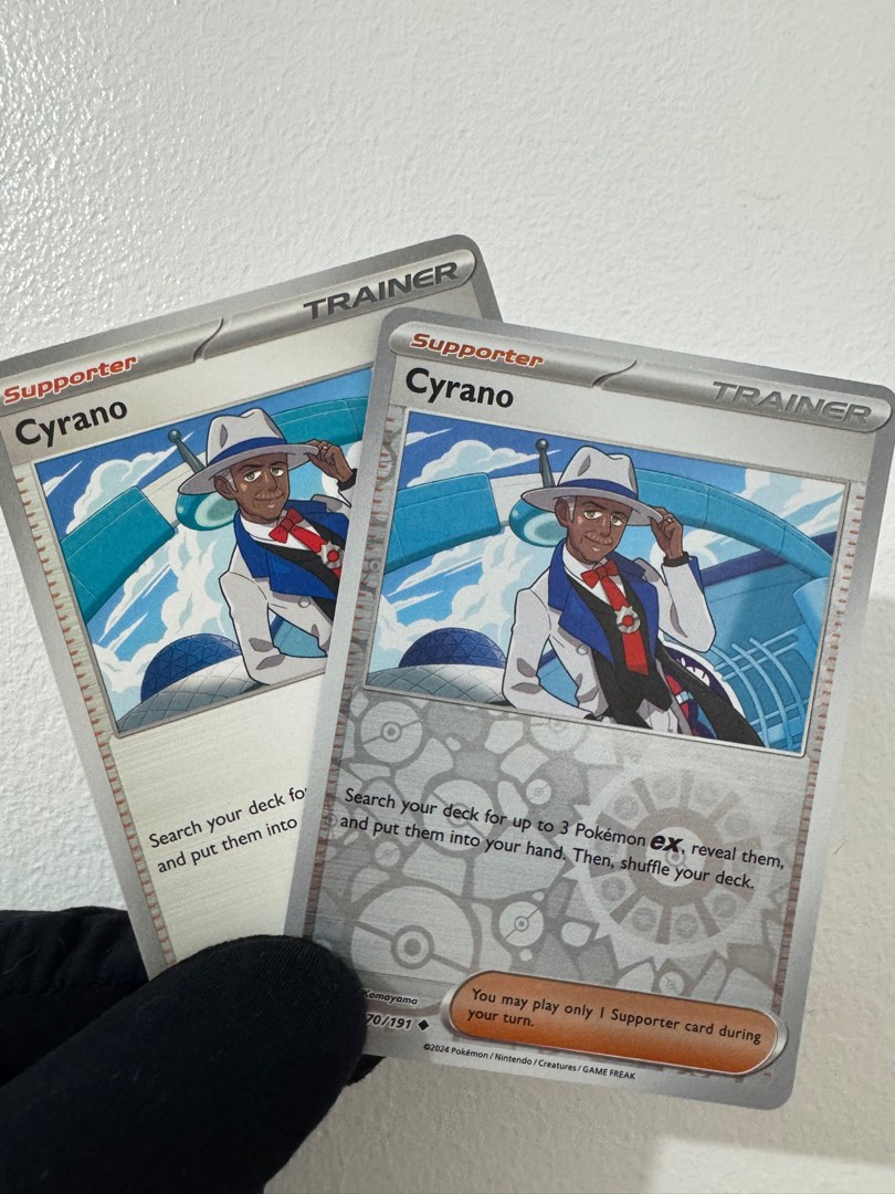 Pokemon Card: Cyrano Reverse Holo [Trainer Playable], Hobbies & Toys ...