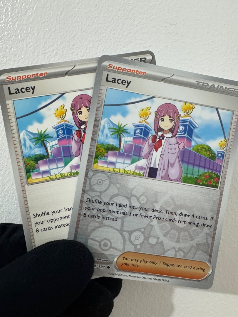 Pokemon Card: Lacey Reverse Holo [Trainer Playable], Hobbies & Toys ...