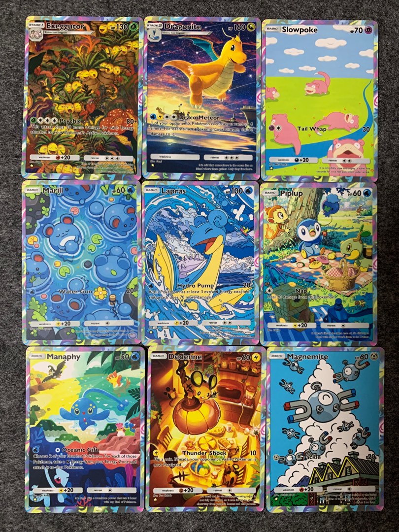 Pokemon TCG Pocket Custom Card | Art Rare | Matte Surface, Hobbies ...