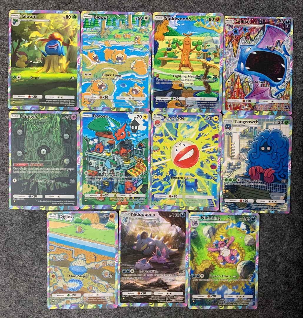 Pokemon TCG Pocket Custom Card | Art Rare | Matte Surface, Hobbies ...