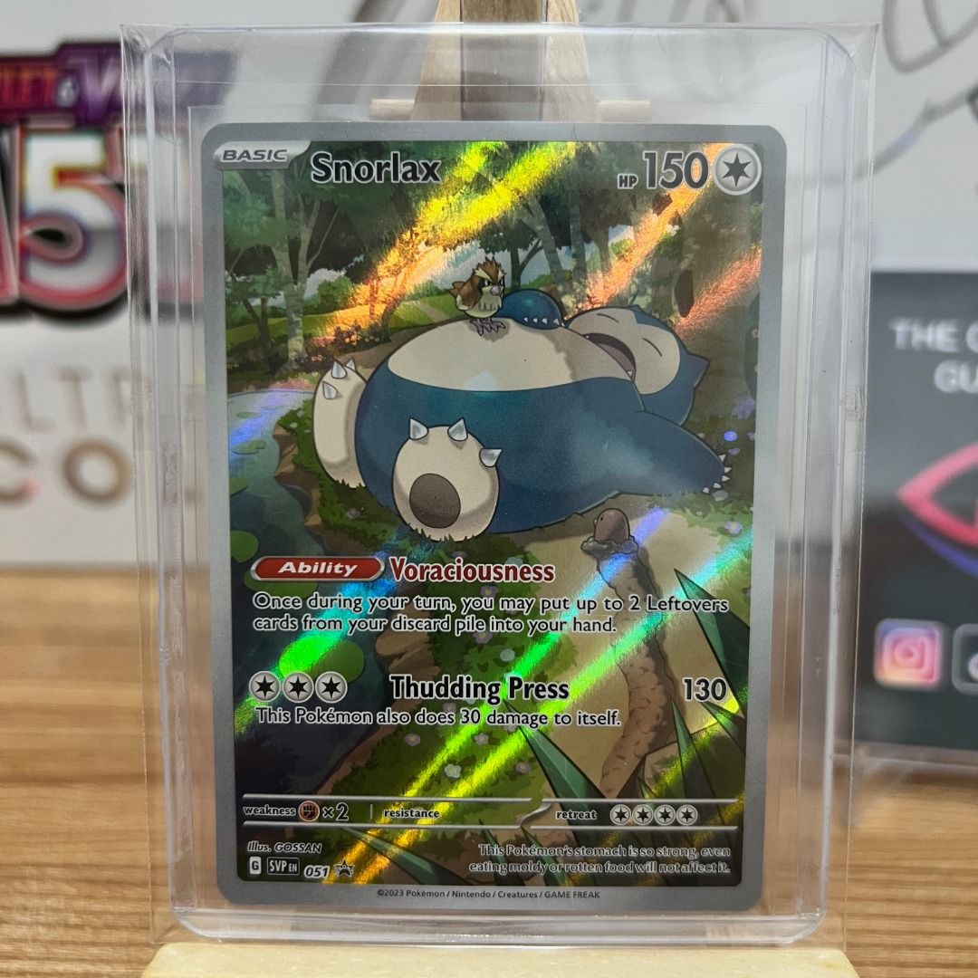 Pokemon TCG Snorlax | 151 | AR | 181/165 | JP, Hobbies & Toys, Toys & Games on Carousell