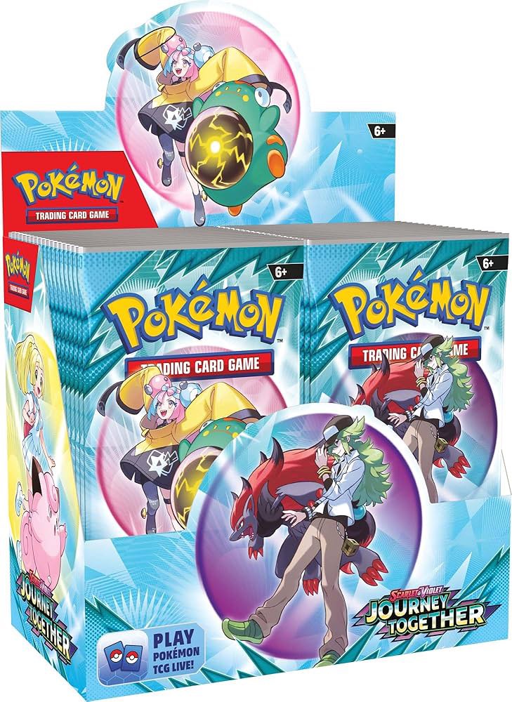 Pokemon TCG SV9 Journey Together 36CT Booster Box, Hobbies & Toys, Toys ...