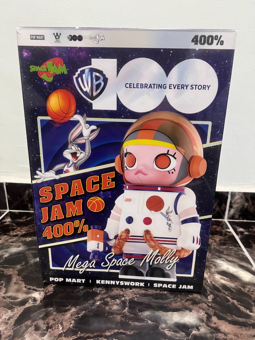 POP MART - MEGA SAPCE MOLLY 400% - SPACE JAM -100% Authentic, Hobbies ...