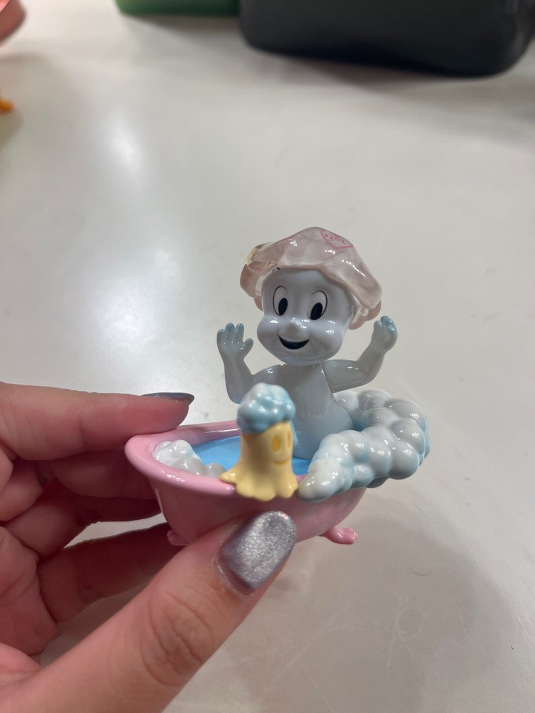 PopMart Casper Bath, Toys & Collectibles, Mainan di Carousell
