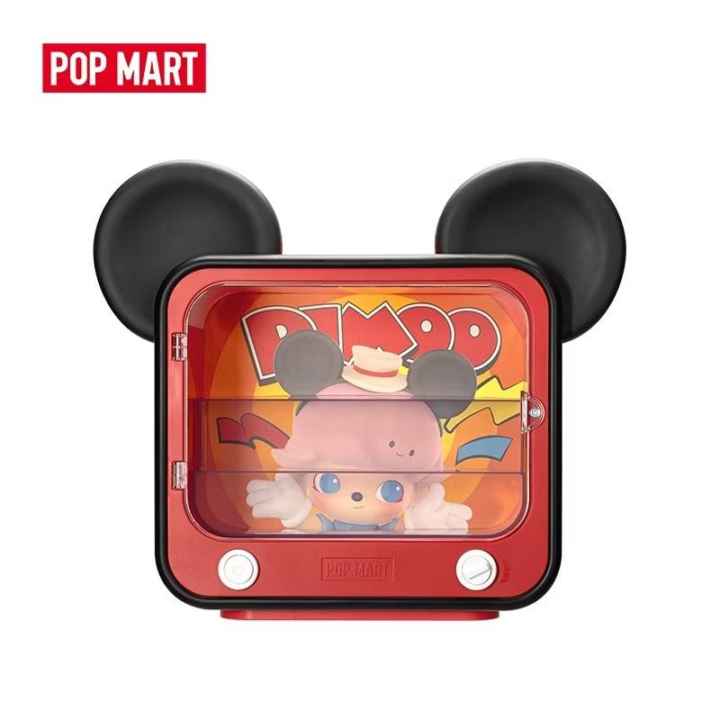 POPMART DIMOO WORLD X DISNEY Series - TV Set Luminous Display Container ...