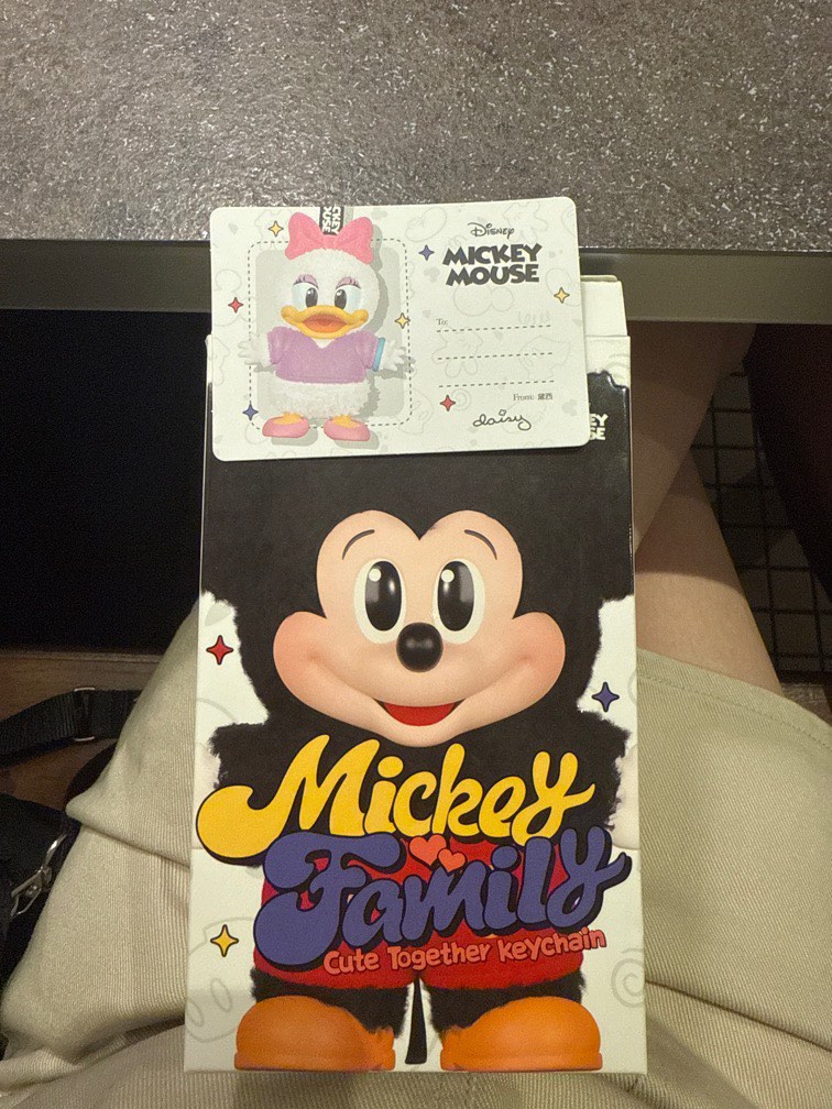 Popmart Mickey Family Together, Hobbies & Toys, Toys & Games on Carousell