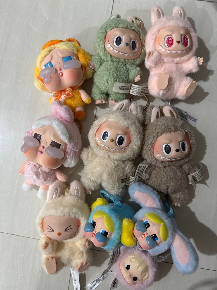 PRELOVED POPMART LABUBU CRY BABY PPG, Toys & Collectibles, Mainan di ...