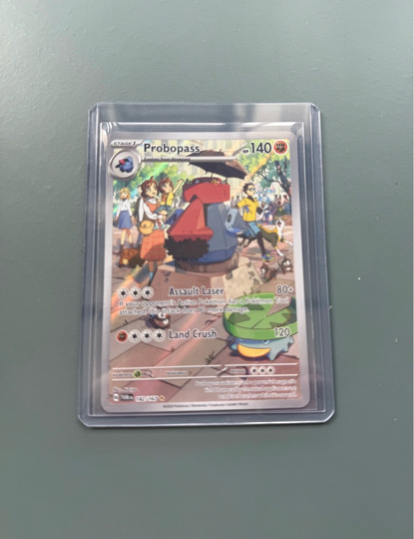 Probopass Illustration Rare - 182/167 -Pokemon Twilight Masquerade ...