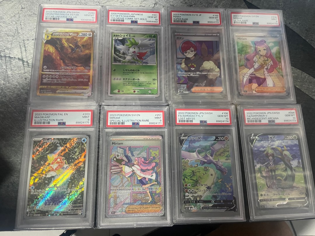 PSA Slabs Pokemon Cards, Hobbies & Toys, Toys & Games on Carousell