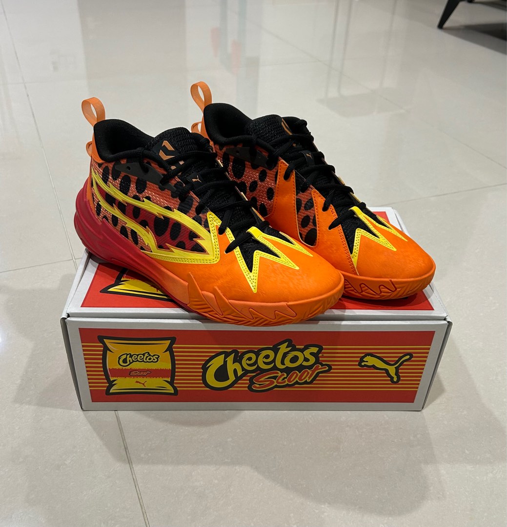 Puma Scoot Zero x Cheetos, Men's Fashion, Footwear, Sneakers on Carousell