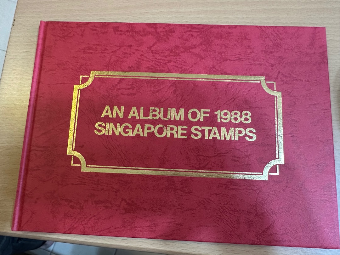 Rare 1988 Singapore Stamp Album !, Hobbies & Toys, Memorabilia ...