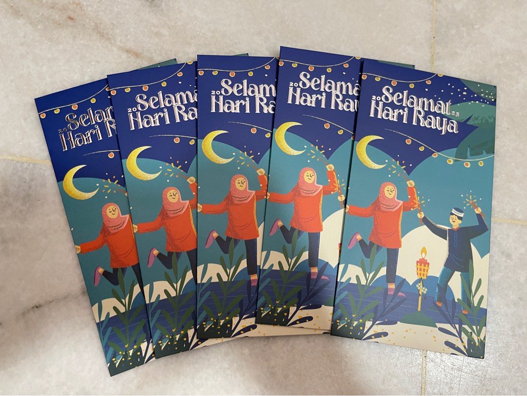 Raya Packet 2025 padini - 1pack 5pcs sampul raya, Hobbies & Toys ...