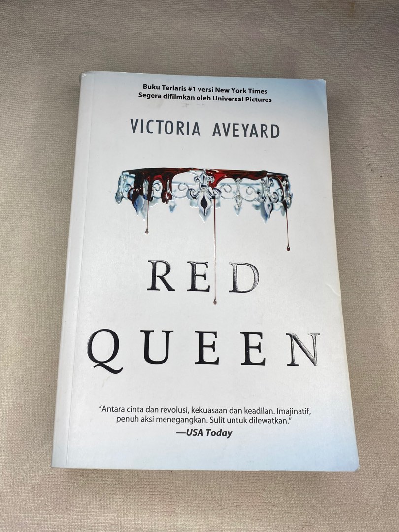 RED QUEEN by Victoria Aveyard - Buku Novel Bahasa Indonesia - Novel ...