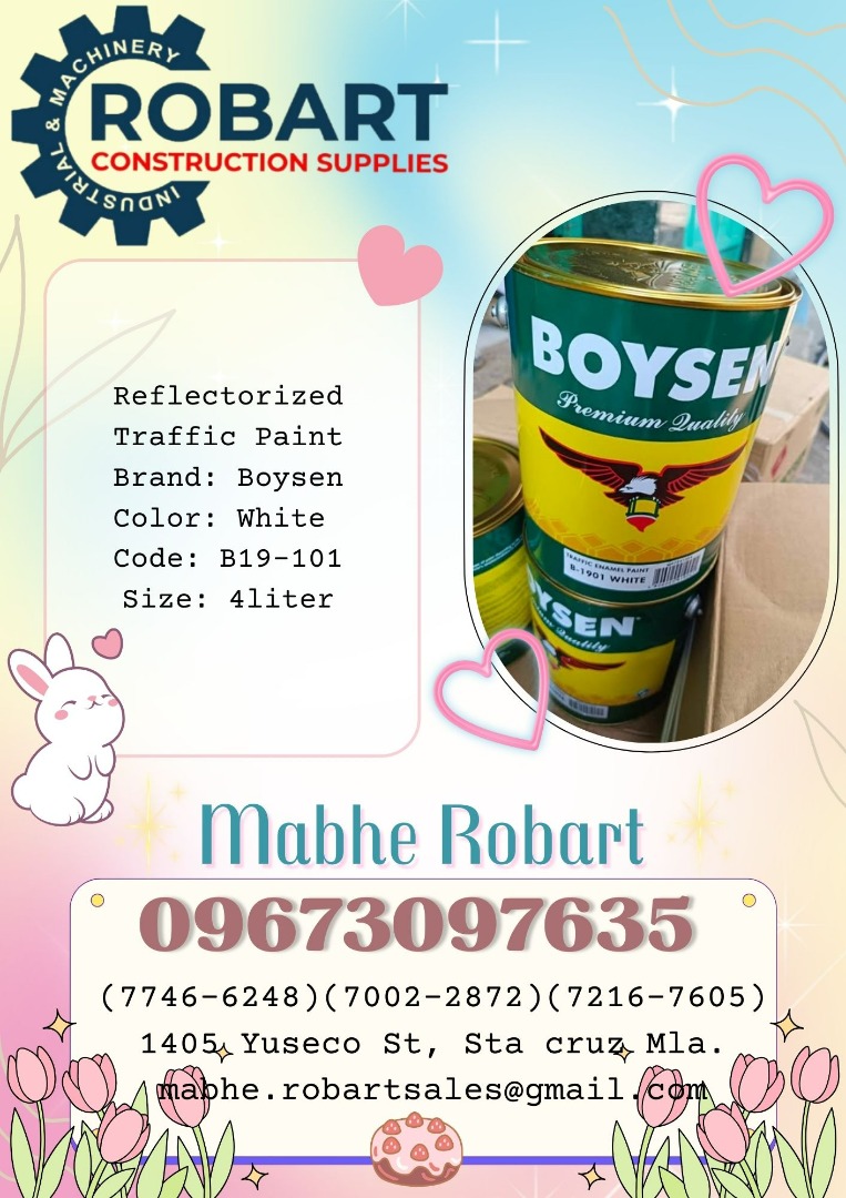 reflectorized traffic paint, Furniture & Home Living, Cleaning ...