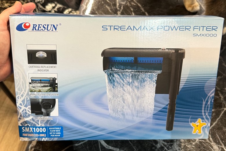 Resun HOB Streamax Power Filter SMX1000, Pet Supplies, Homes & Other ...